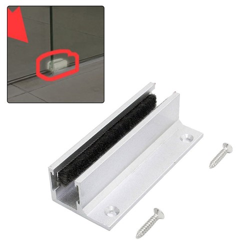 Robust Construction Glass Sliding Door Guide Rail for Damp Environments ...