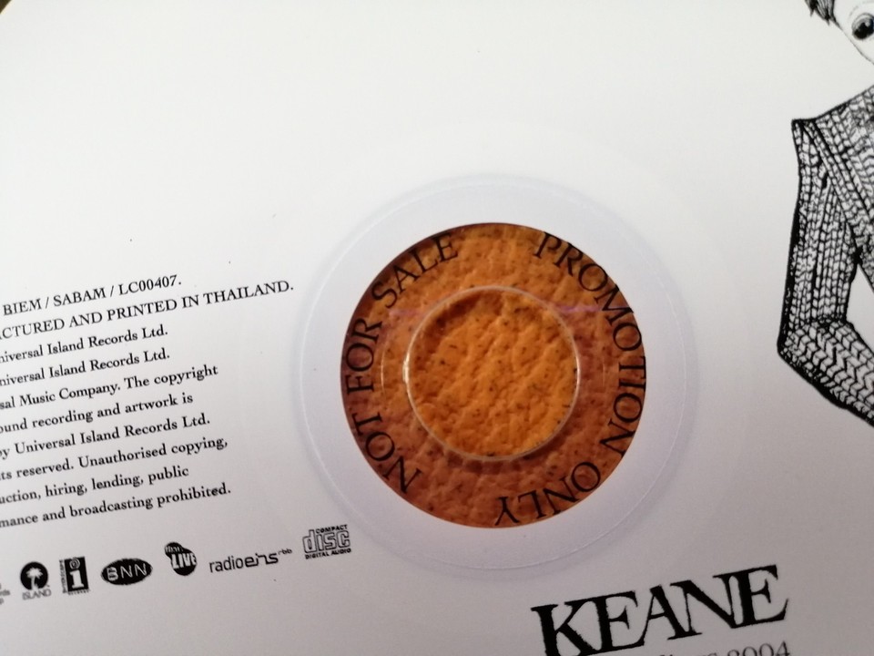 KEANE [ LIVE RECORDINGS 2004 ] PROMO CD THAILAND EDITION | eBay