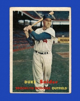 1957 Topps Set-Break #170 Duke Snider VG-VGEX (crease) *GMCARDS* | eBay