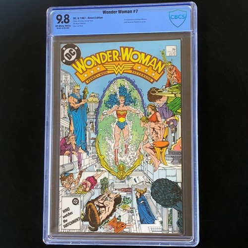 Wonder Woman #7 (DC 1987) 💥 CBCS 9.8 💥 1st new Cheetah Dr. Barbara Ann ...
