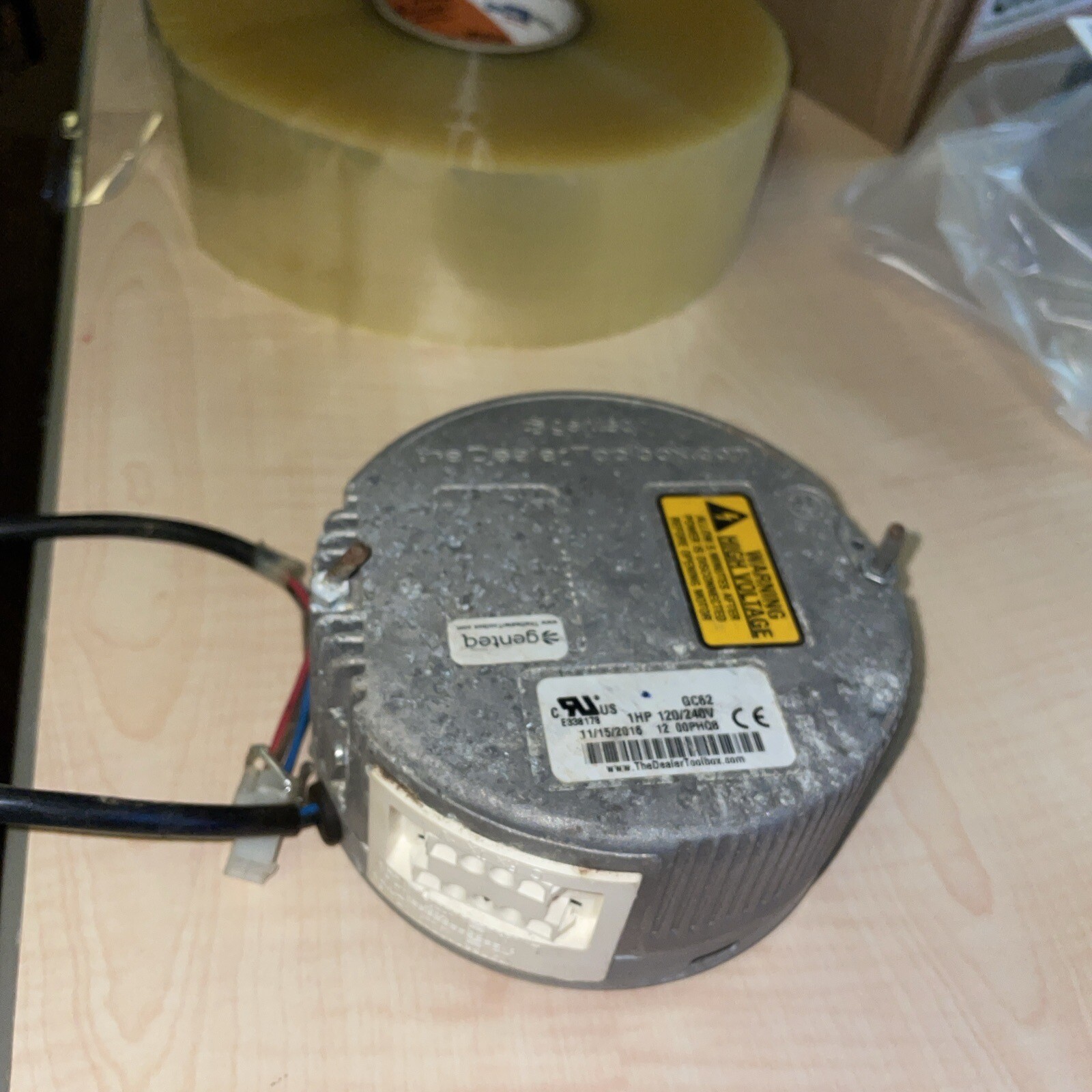 NEW TRANE / GENTEQ ELECTRONIC MOTOR CONTROL MODULE E338178 GC62 =FREE ...