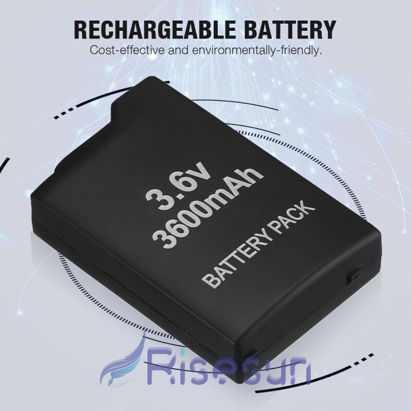 OEM For PSP Battery Pack 3.6V Real 3600mAh PSP 2000 2001 PSP 3000 3001 ...
