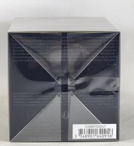 SAUVAGE Elixir by Christian Dior 3.4oz 100ml Him Men Vaporisateur NEW ...