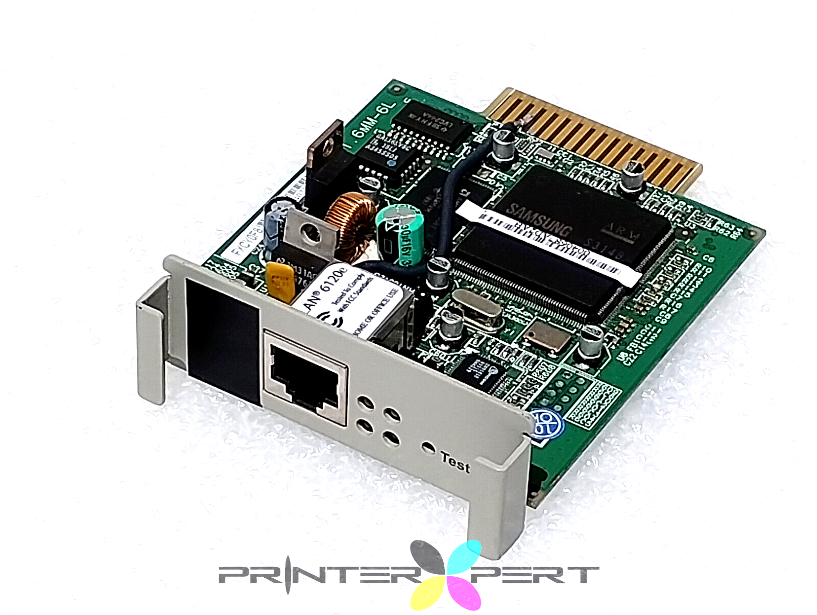 🖨️ Okidata 50123101 OkiLAN 6120e 10/100 Base-T Ethernet Print Server ...