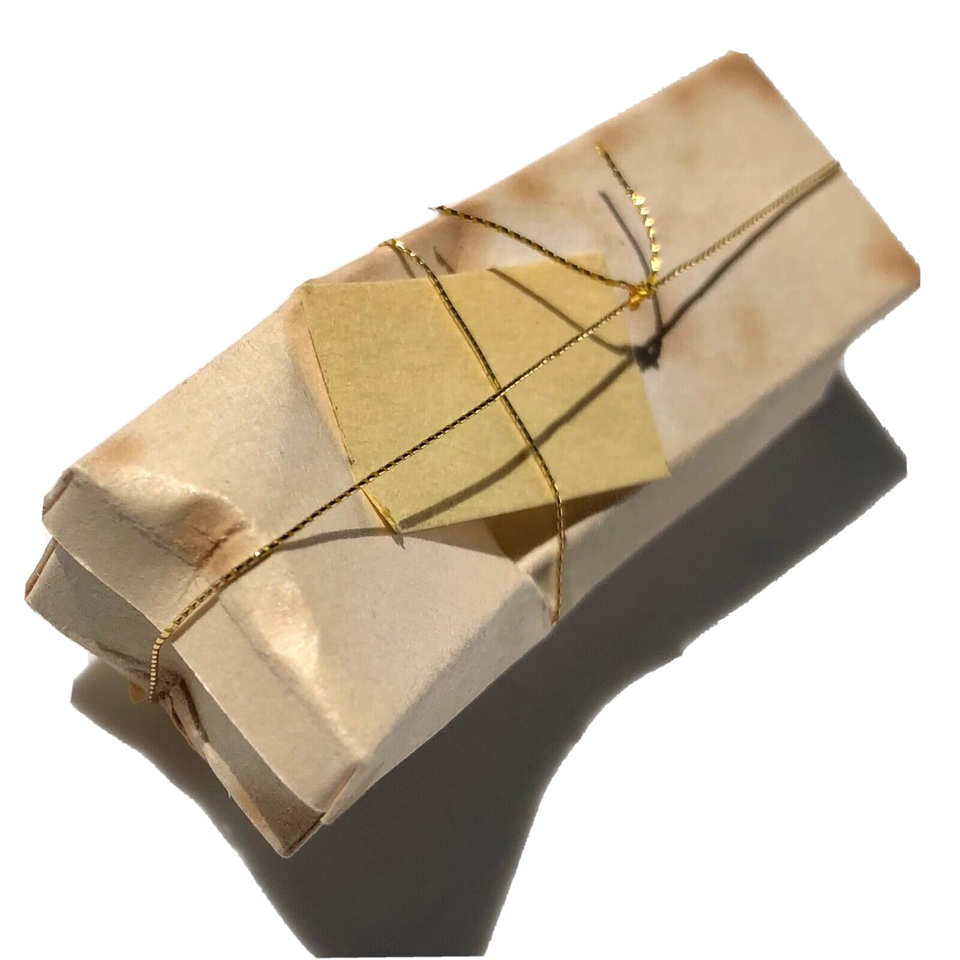 dollhouse miniature smashed floral delivery box love breakup thrown ...