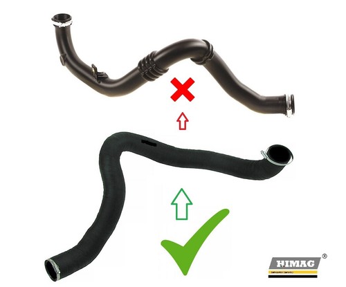 1521483 Tubo Aspirazione Intercooler Ford S-MAX Mondeo Galaxy 1.8 2.0 ...