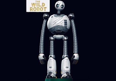 The Wild Robot Roz The Robot Figure - Movie Character Roz The Robot | eBay