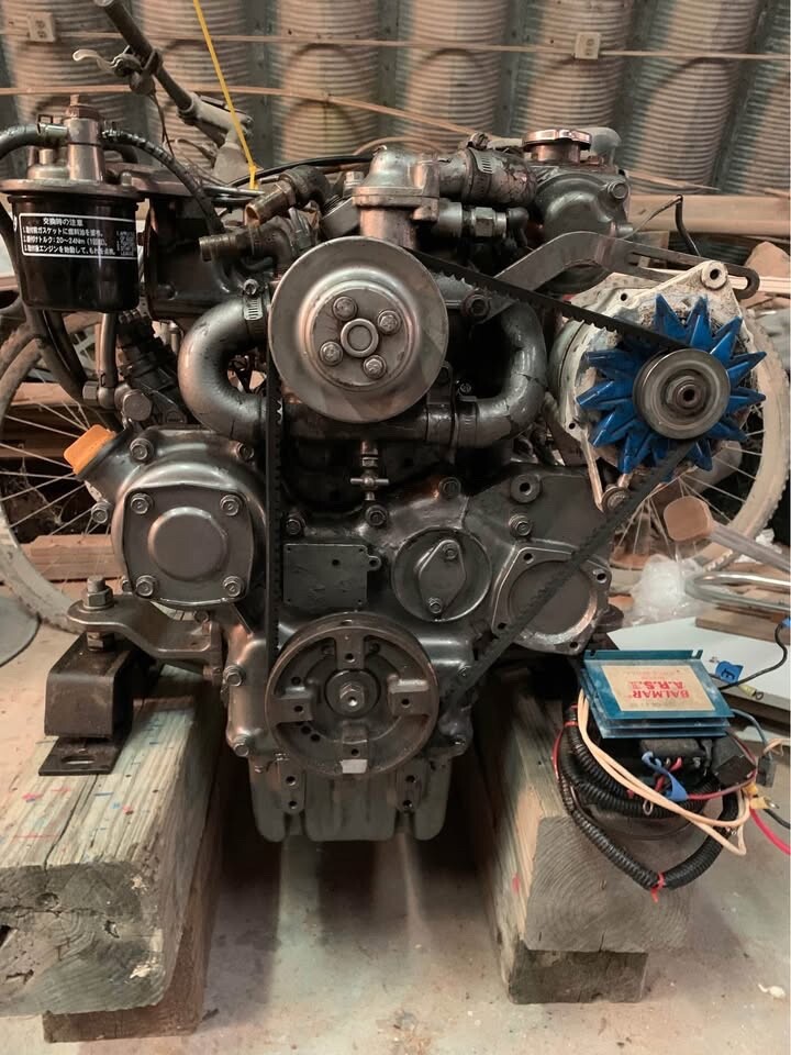Yanmar 4JHE 40 Hp Marine Diesel Engine with Transmission | eBay