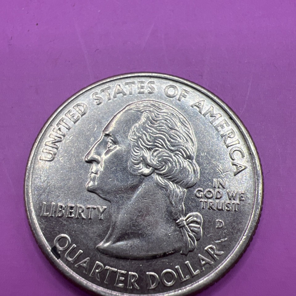 rare quarter us coins Kansas 1861 2005 Coin With Defect on Buffalos Leg ...