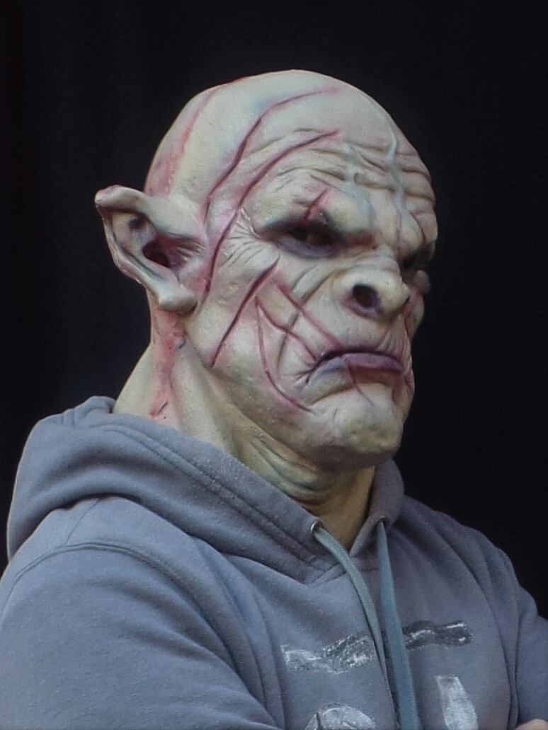 The Lord Of The Rings/ The Hobbit. Realistic Azog Latex Mask Handmade ...
