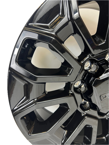 4 22" GMC Sierra 2500 3500 84829258 Gloss Black Wheels Rims | 8x180 | 8 ...