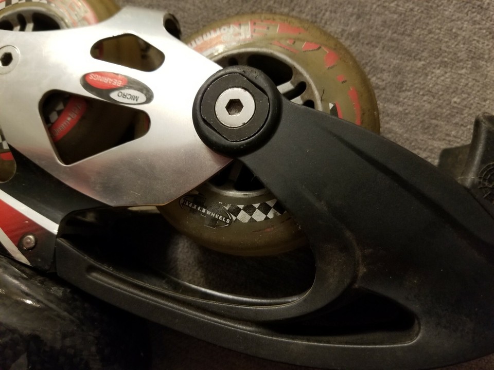 VTG Rollerblade Pro Riders PFS 5-Wheel Inline Race Skates SZ 11.5 | eBay