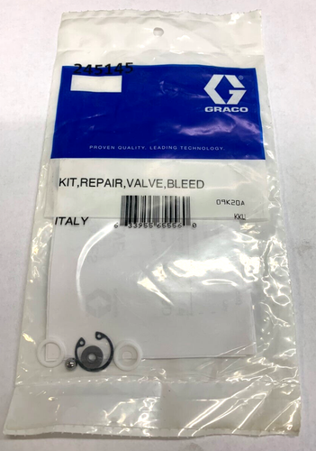 New Graco Dump Bleed Valve Repair Kit (245145) | eBay