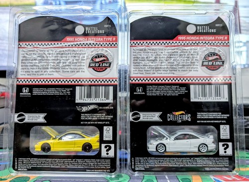 Hotwheels Hot Wheels 1/64 JDM Honda Integra Type R DC2 Phoenix Yellow ...