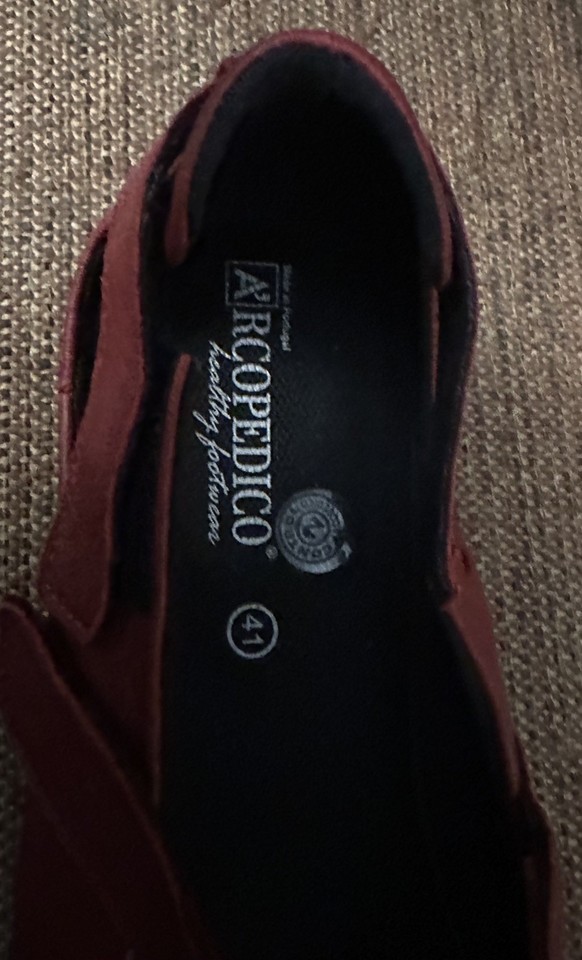 Arcopedico L51 26 Cherry Women's Size 41 with box | eBay