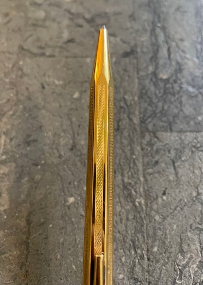 Caran d'Ache Ballpoint Pen Ecridor Glen Doge Gold Plated | eBay UK