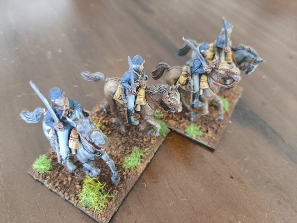 Perry Miniatures ACW AMERICAN CIVIL WAR CAVALRY 28mm PROPAINTED Warlord ...