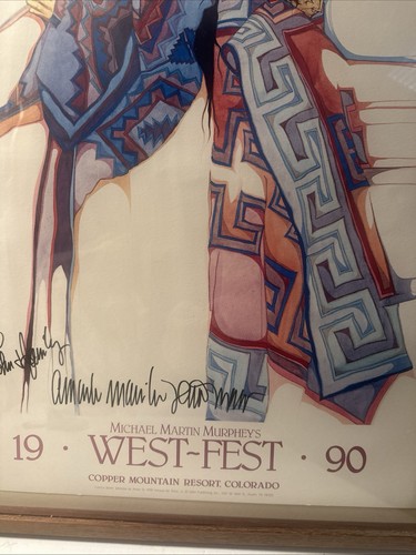 “AMADO MAURILLO PEÑA” WEST FEST 1990 LITHOGRAPH PRINT SIGNED | eBay