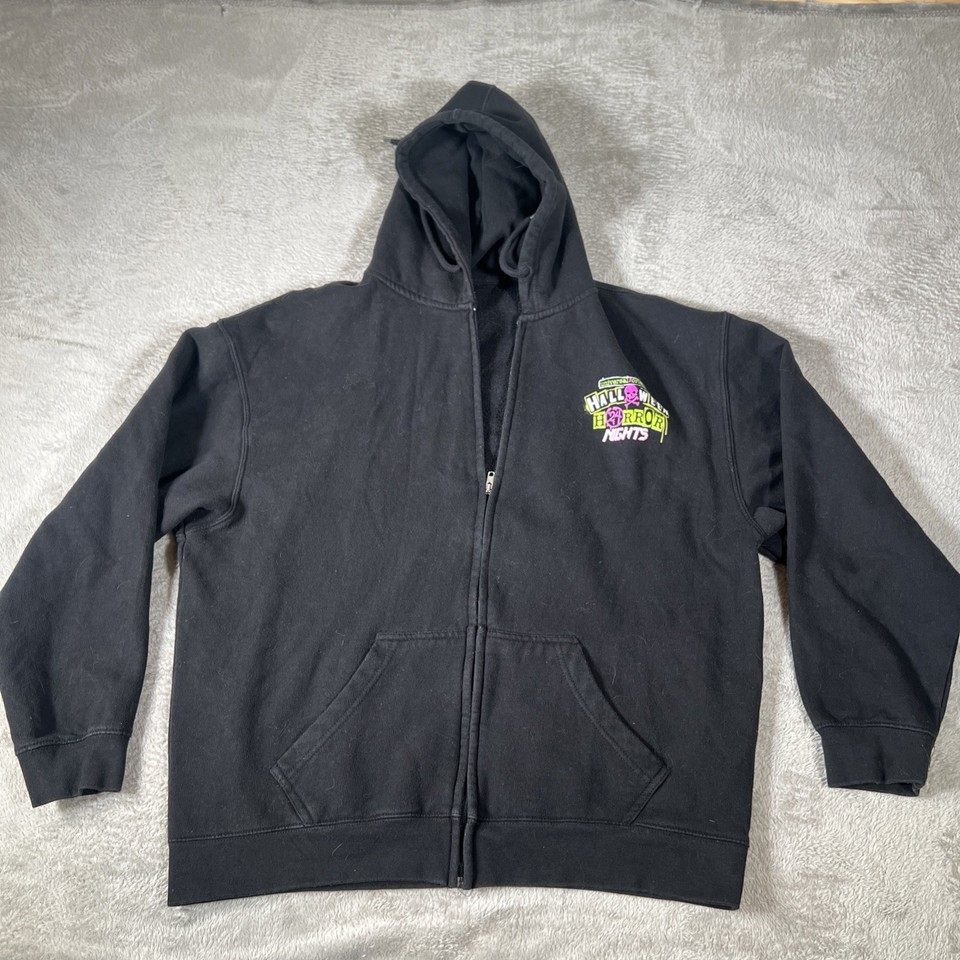 Universal Studios Halloween Horror Nights 2024 HHN 24 Zip up Hoodie Men ...