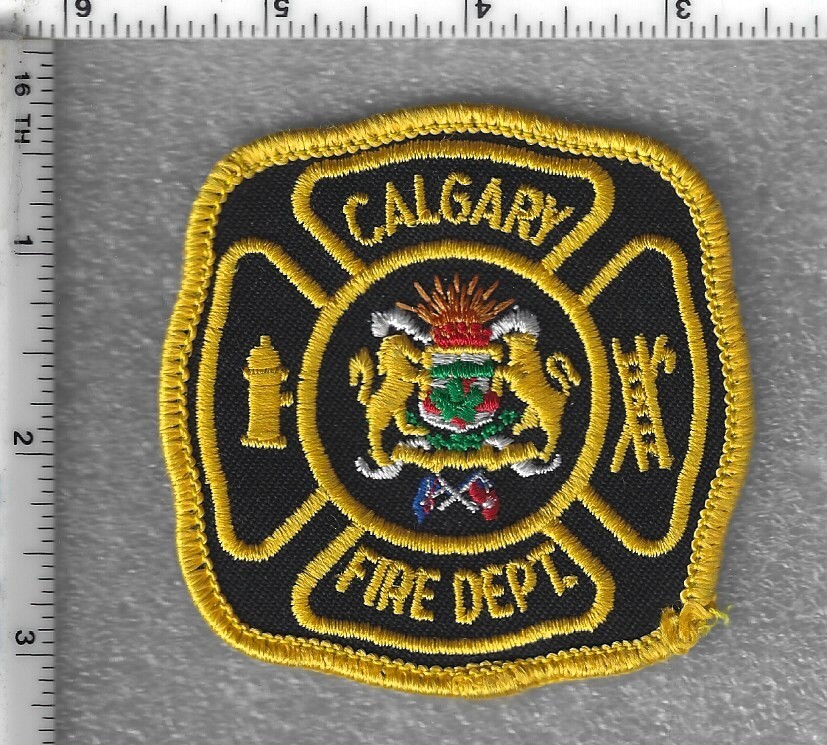 Calgary Fire Department (Alberta, Canada) Uniform Take-Off Yellow ...