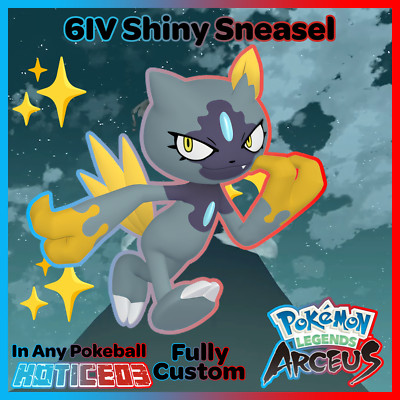 Shiny Sneasel / Best Stats Pokemon Legends: Arceus 🚀Fast Pokémon Fast🚀 ...