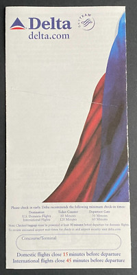 Delta Airlines Ticket Jacket (3/03) | eBay
