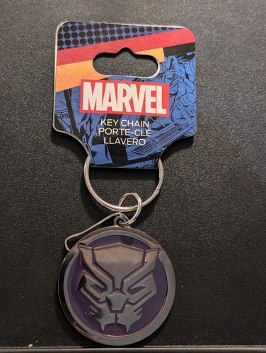 Black Panther Logo (Black Panther) Marvel Keychain (New, Tag still ...