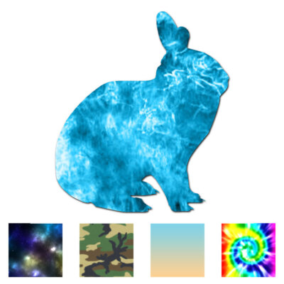 Bunny Jack Rabbit - Vinyl Decal Sticker - Multiple Patterns & Sizes ...