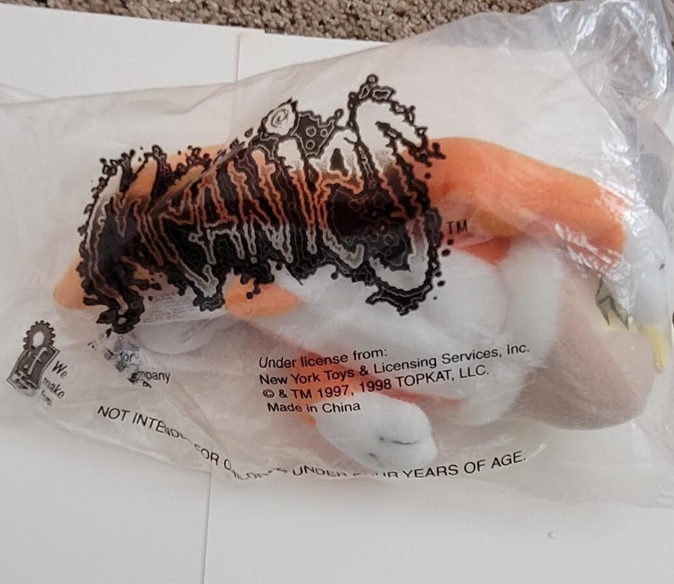 VTG 1998 Meanies Tiger Shark Beanbag Plush | eBay