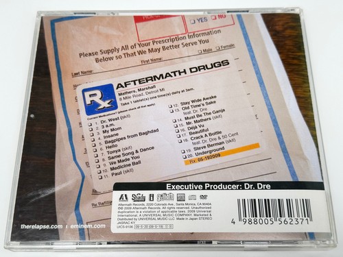 [CD+DVD] Eminem Relapse Deluxe Edition Japan Import UICS-9106 | eBay