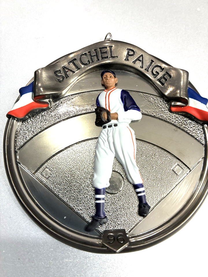 Hallmark Ornament Satchell Paige Baseball Heroes, 1996, Handcrafted ...