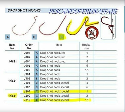 BALZER NO KNOT art 1 6621 modello C amo anti nodo colore rosso pcs 5 ...