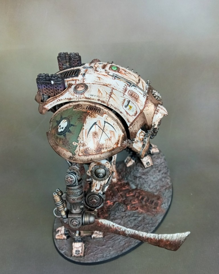 Chaos Knight - Deathguard - PRO PAINTED - 40k - Custom Conversion - 30k ...