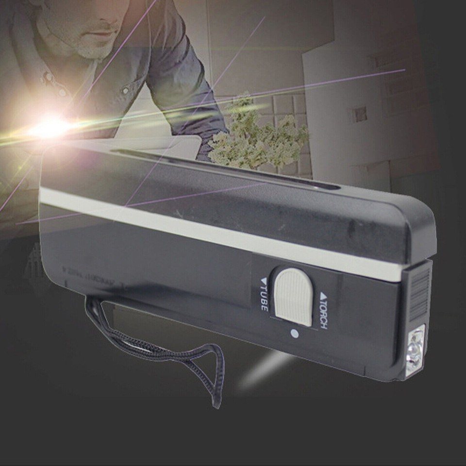 254nm Light Ultraviolet UV ShortWave Hand Lamp for Fluorescence Stamps ...