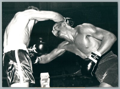 1975 BOXE MIGUEL ANGEL CASTELLINI vs JAMES MARSHALL PHOTO VINTAGE BOXER ...