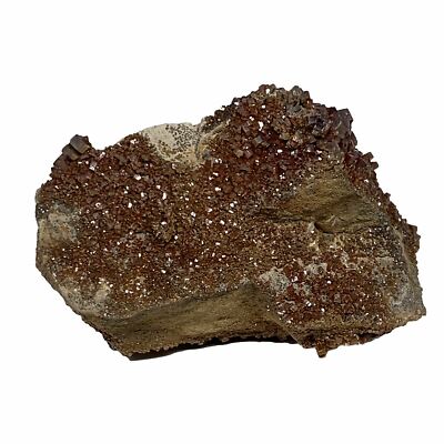 1958g, 6.5"x3.7"x4.2", Vanadinite Small Crystals Cluster Mineral ...