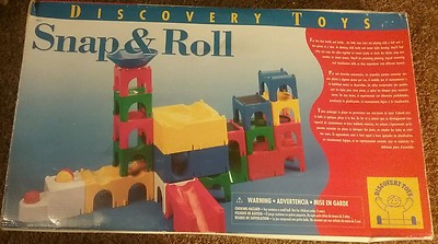 2001 Discovery Toys Snap & Roll ball marble track learning 100% ...