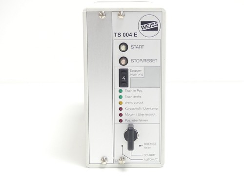 WEISS TS 004 E Steuerung für Runschalttisch inkl. Gehäuse mit einem ...