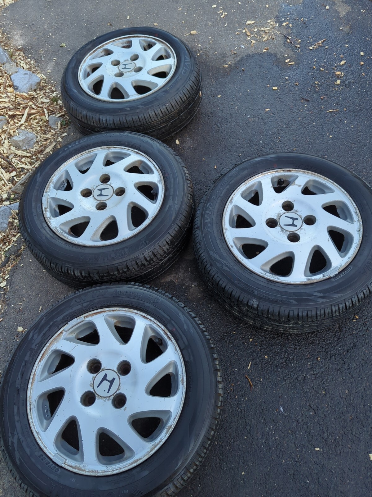 1994-1996 Honda Prelude 15x6.5 OEM Wheels 15" Rims 4X114.3 Accord ...