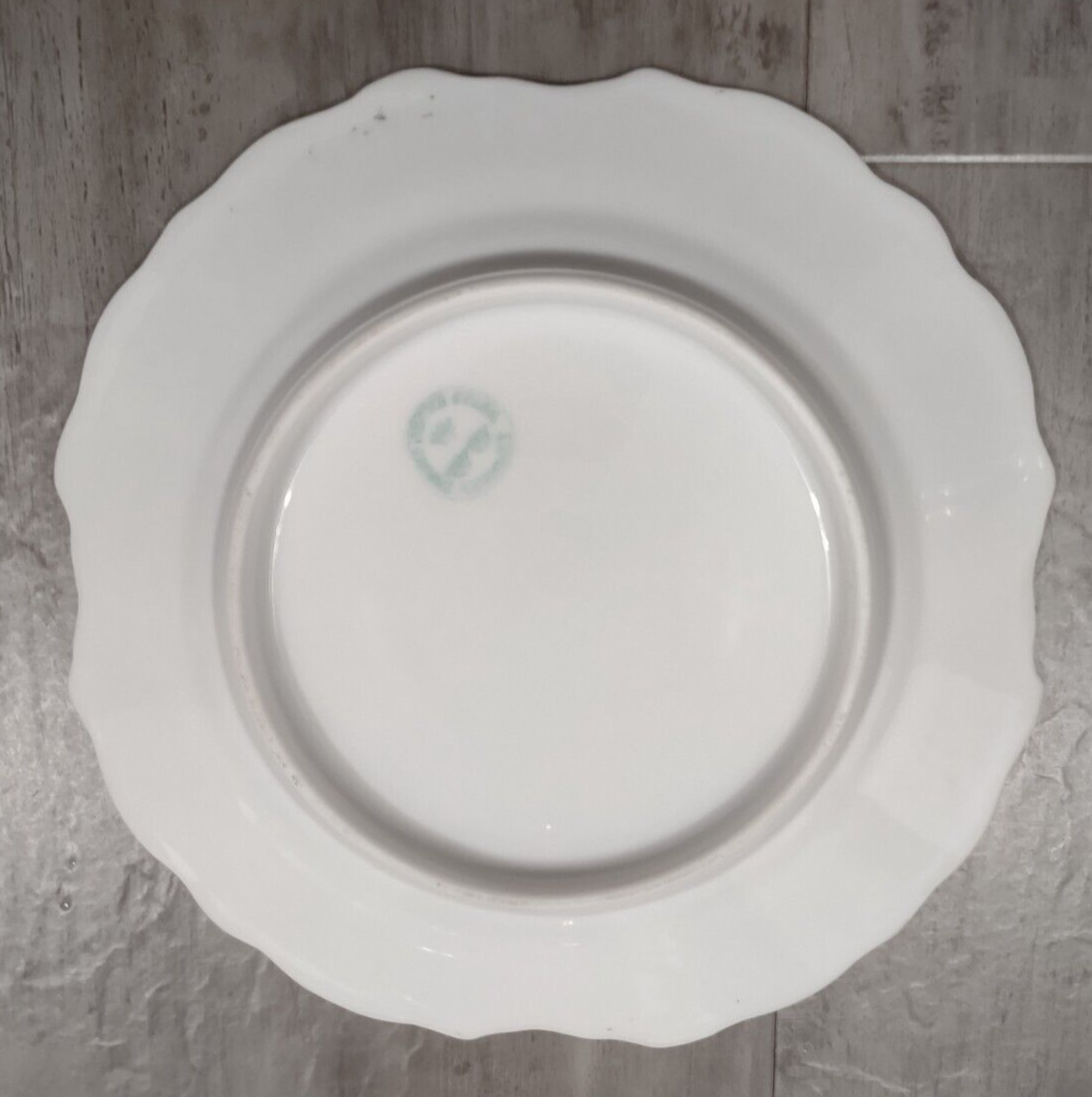 Vintage Triple Crown China Germany Floral Plate Gold Gilt Rim 6" | eBay