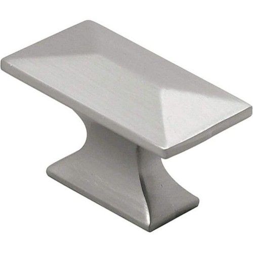 Lot of 12 Rectangular Drawer Pulls Knobs - Satin Nickel | eBay