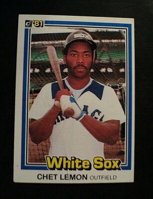 1982 Donruss Chet Lemon #281 Chicago White Sox EX .... AUCT# 6978 | eBay