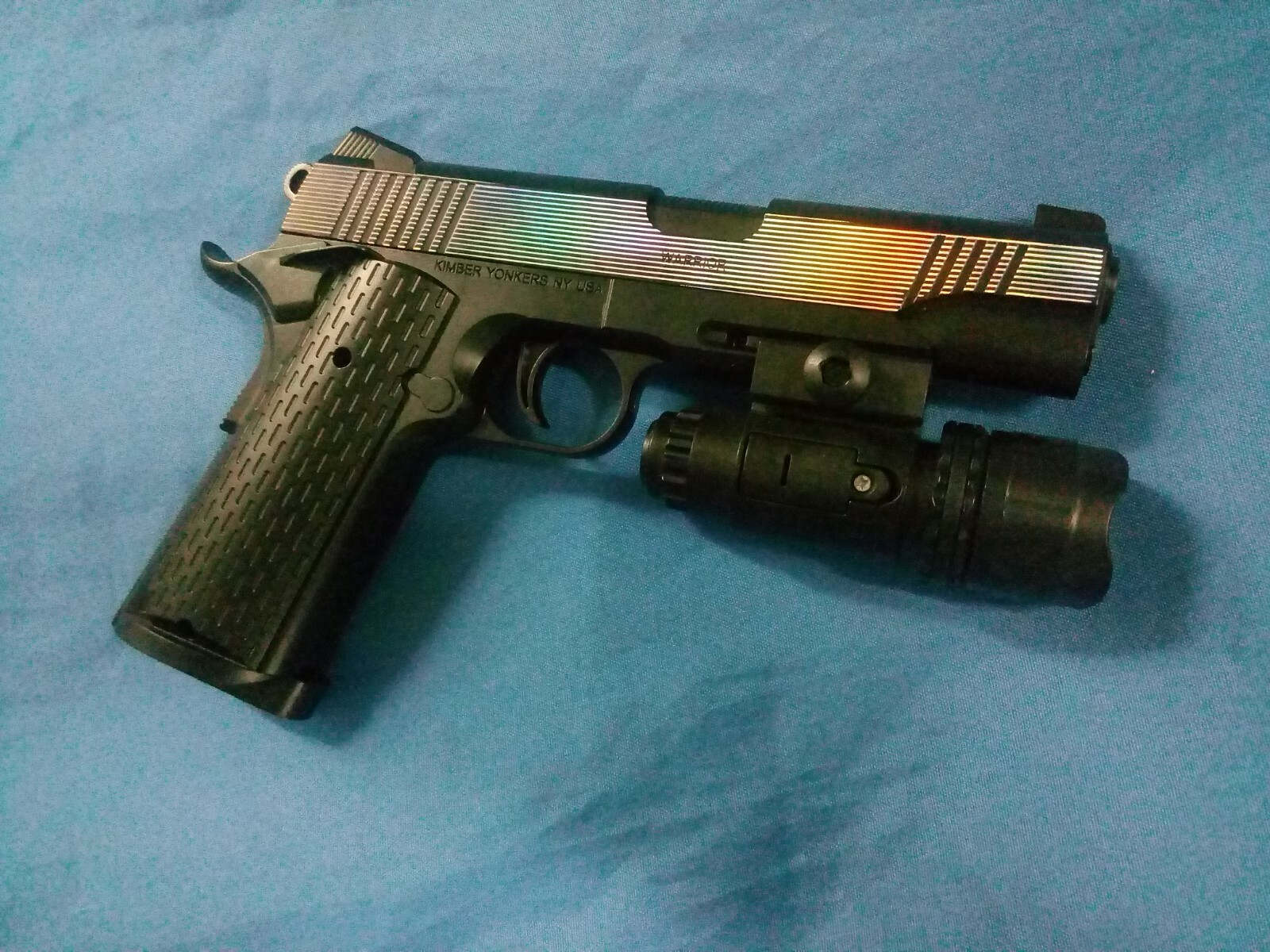 Toy blaster & flashlight costume prop cosplay filming speed swat kimber ...