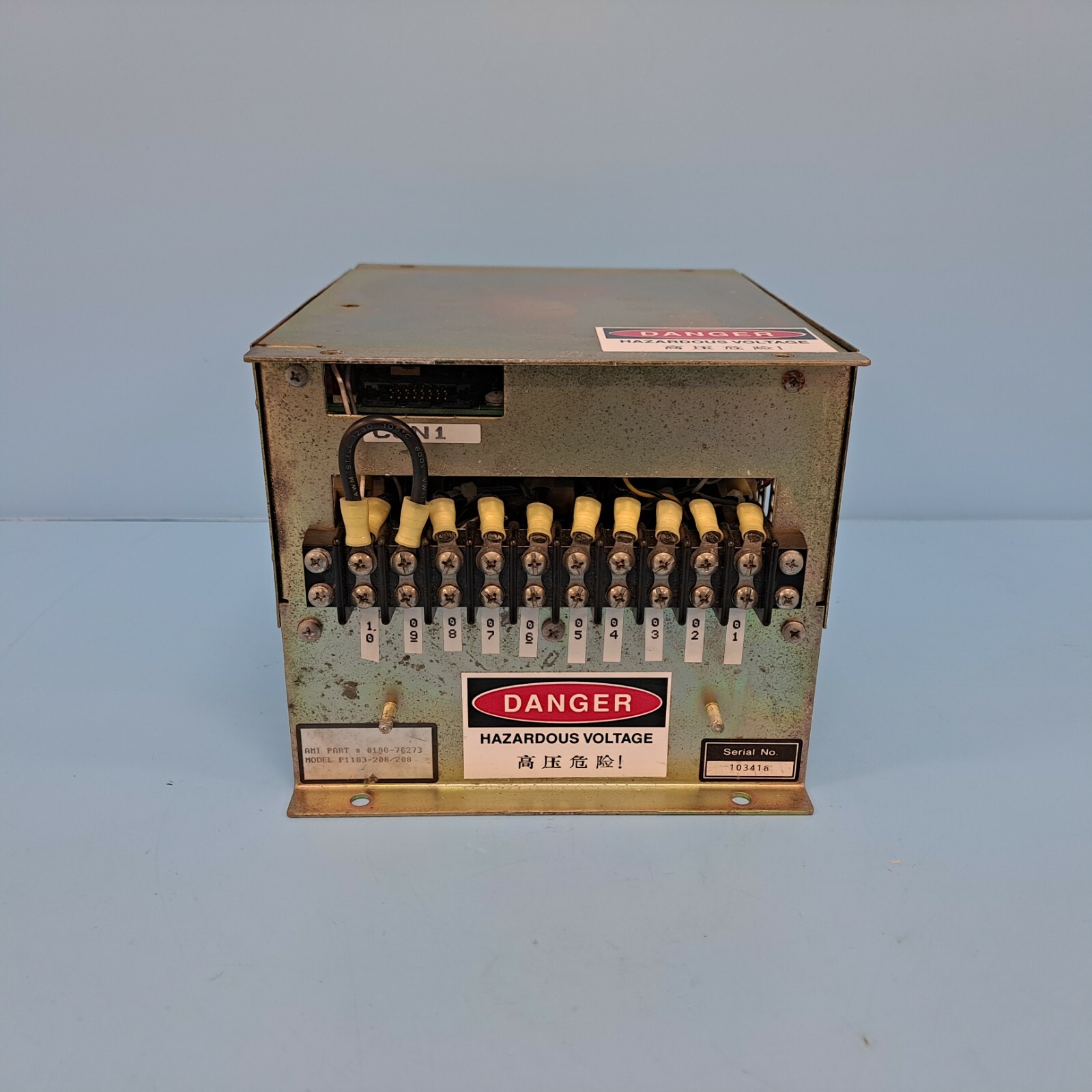 303-0201// AMAT APPLIED 0190-76273 DRIVER, PVD LAMP/HEATER DRIVER [ASIS ...