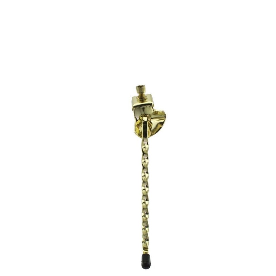 8" Square Twisted Center Mount Kickstand Gold Tone Lowrider Cruiser ...