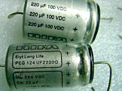 Capacitors - Rifa Peg124