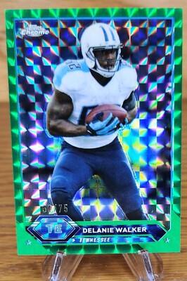 2024 Topps Composite Football Topps Chrome Green Geometric Delanie ...