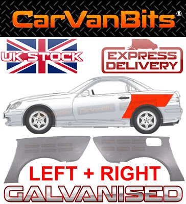 FOR MERCEDES SLK R170 96-04 REAR WHEEL ARCH WING REPAIR BODY RUST OUTER ...