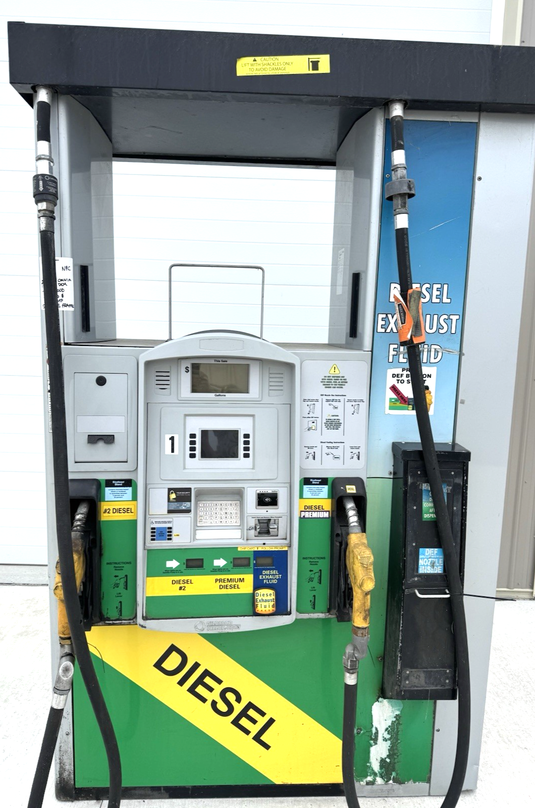 Gilbarco Encore 500s Diesel/Def Dispenser Alpha Numeric FlexPay IV ...