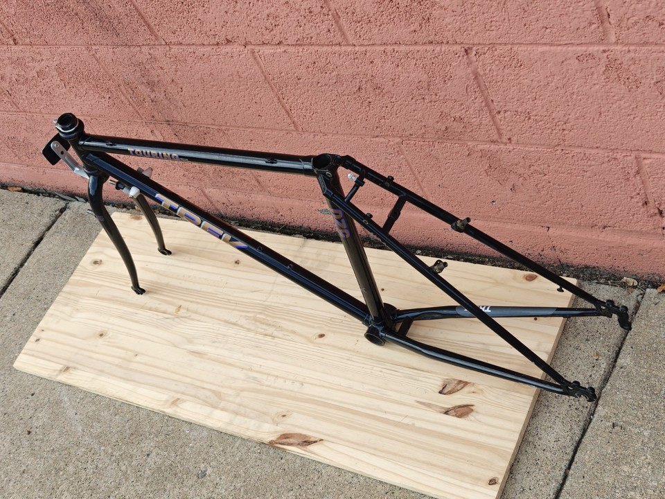 Vintage 1992 Trek 520 Touring Bike Frame Tru Temper AVR Lugged Small | eBay